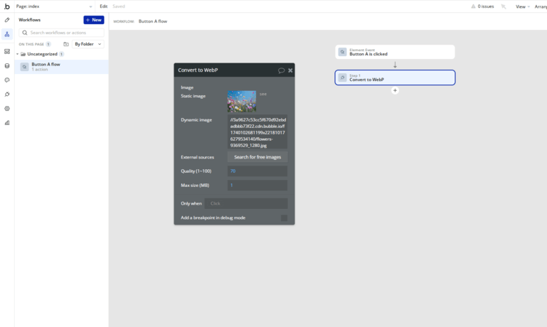 WEBP Converter Plugin | Bubble